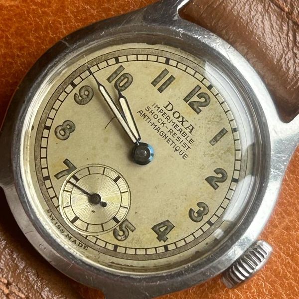 FS - Doxa 40s wind movement in F Borgel case 29mm | WatchCharts Marketplace