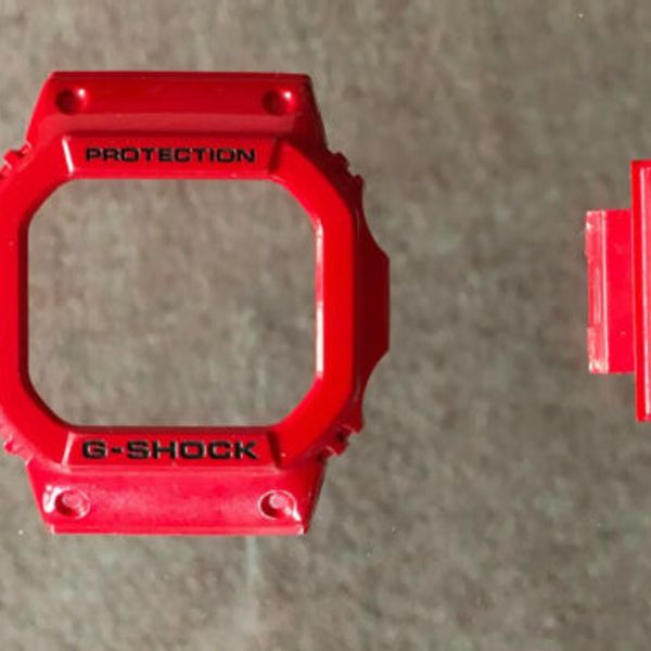 Casio G Shock GLX-5600 G-LIDE Gloss Red Strap & Bezel | WatchCharts ...