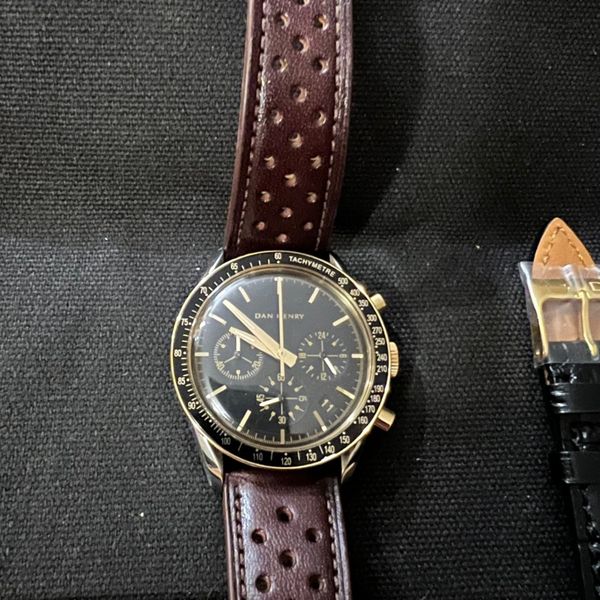 Dan Henry 1962 GiltChronograph Watch - LIMITED EDIT1ON Low Serial ...