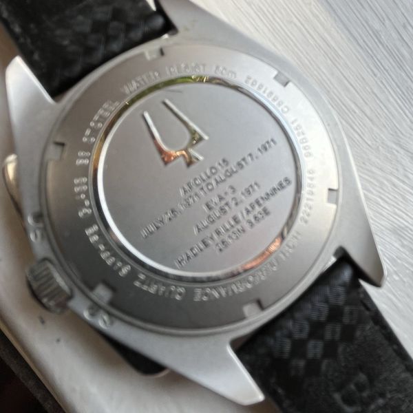 Bulova Tachymeter Apollo 15 Special Edition Dial Men's Watch ...