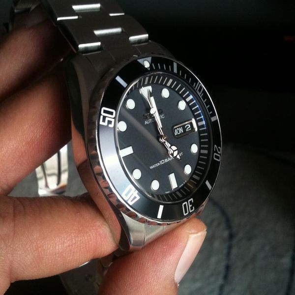 FS: Super modded Mil Sub Seiko*SOLD* | WatchCharts Marketplace