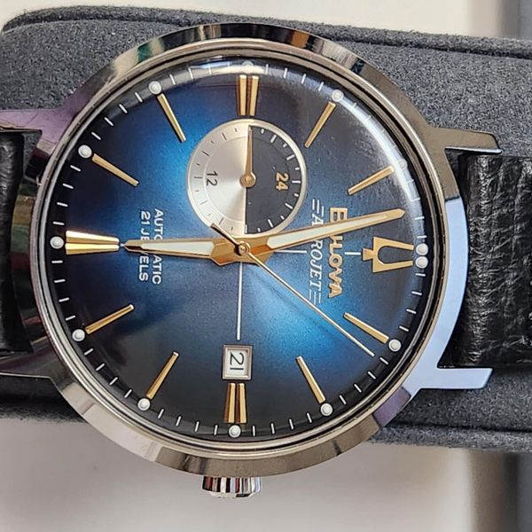 BULOVA AEROJET WATCH AUTOMATIC 21 JEWELS | WatchCharts Marketplace