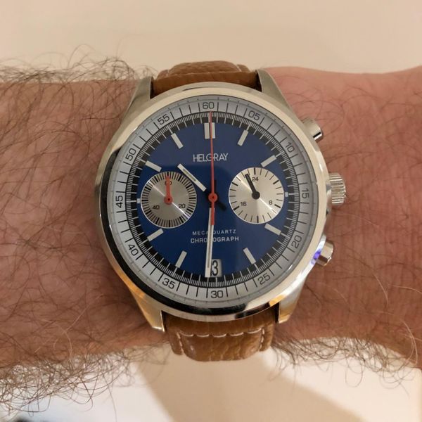 [WTS] Helgray Silverstone Blue - Kickstarter Edition $215AUD | WatchCharts