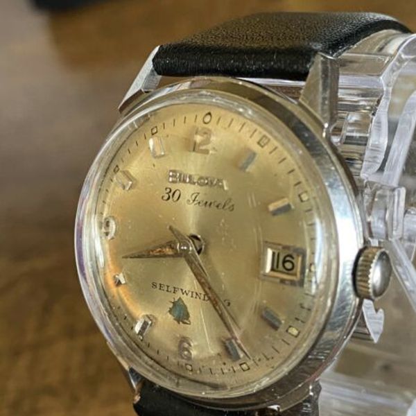 Vintage Bulova 1967 M7 Date King E Mens Watch 10C0ACD 30 Jewels Runs ...