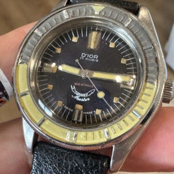 Nuova inserzioneOrologio subacqueo vintage Squale Master 1000m ...