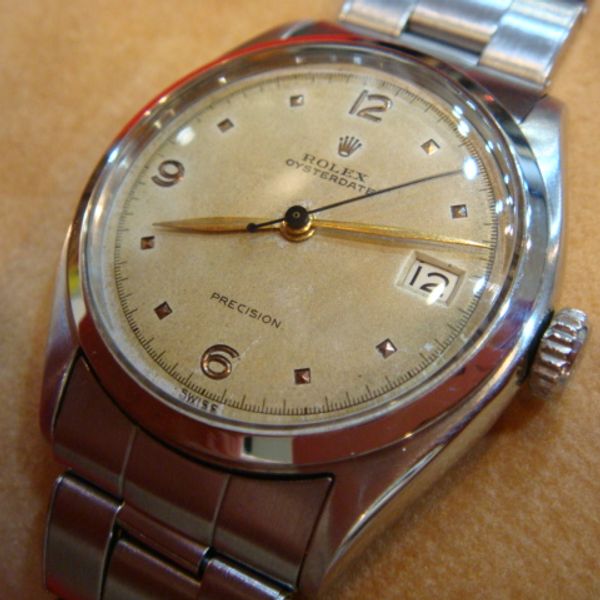 FS: VERY RARE Vintage Rolex Ref 6094 OysterDate Precision | WatchCharts ...