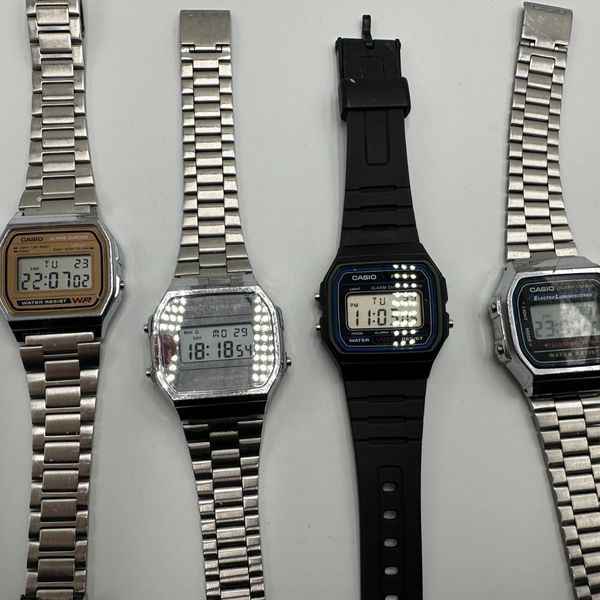 Casio Watches Bundle - A158 - A168 - F-91W - Vintage Classic - 8 Pieces ...