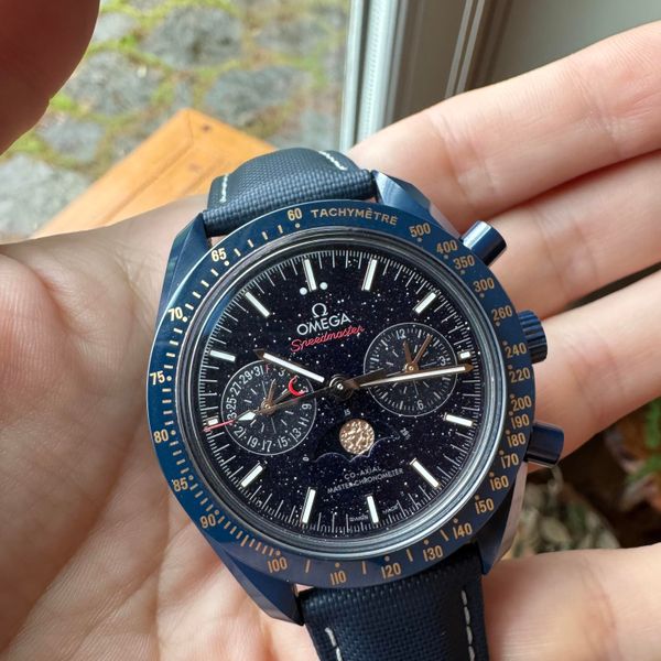 [WTS] Omega Blue Side Of The Moon Aventurine | WatchCharts