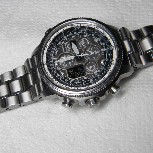 Citizen NAVIHAWK Eco-Drive WR 200 Wrist Watch | WatchCharts Marketplace