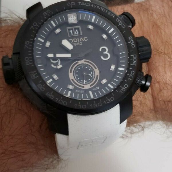 Zodiac ZO8525 ZMX-03 Mens Chronograph Watch Limited Edition - Rare ...