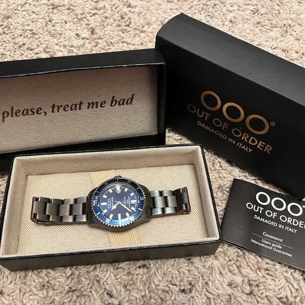 [WTS] Out Of Order OOO Casanova - beautiful distressed watch, 1 year ...