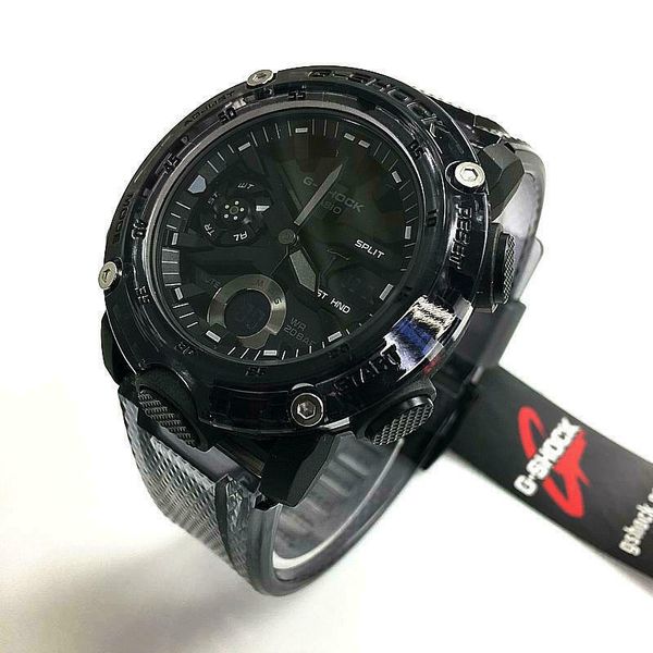 Casio G-Shock GA-2000 Transparent Pack Analog Digital Watch GA2000SKE ...