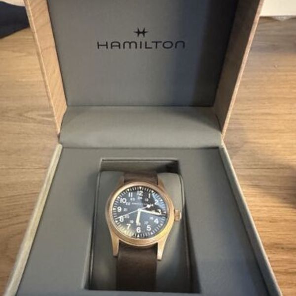 Hamilton Khaki Field Bronze Mechanical | WatchCharts Marketplace
