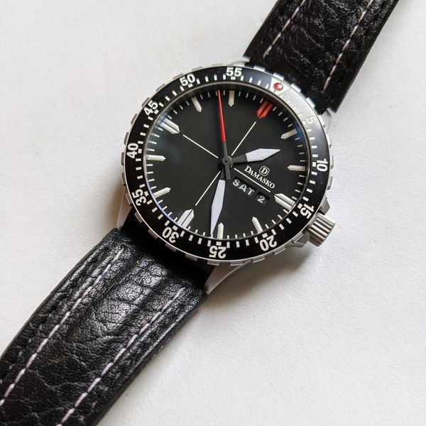 (SOLD) Damasko DA44 - serviced plus extra OEM strap | WatchCharts ...
