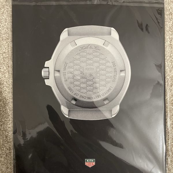Tag Heuer Formula 1 Kith Book Magazine Sealed New | WatchCharts Marketplace