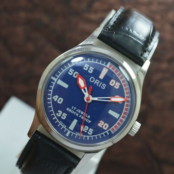 Vintage Oris Hand Wind ST 96 17 Jewels Men's Wrist Watch | WatchCharts