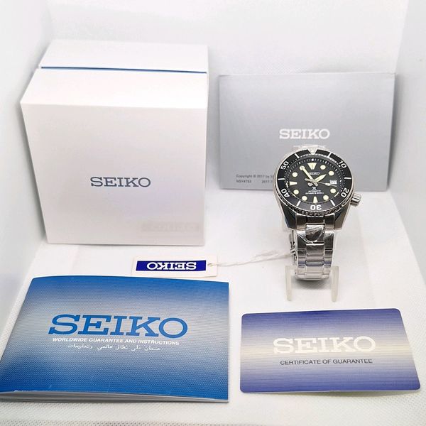 SEIKO PROSPEX SBDC083 SUMO Scuba Diver Mechanical Automatic Men's Watch ...