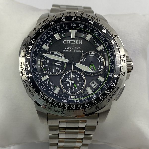 Citizen Eco-Drive Promaster Navihawk GPS Satellite Wave Men's Watch ...