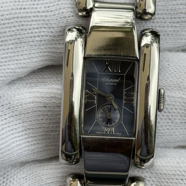 Chopard La Strada 8357 Steel Watch 23mm Case blue Dial With 16cm Strap ...