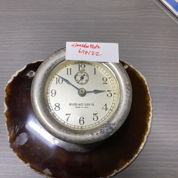 [WTS] [repost] Vintage Keyless Auto Clock USA Made Eight Day ...