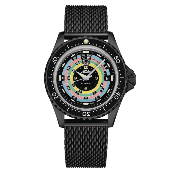 Orologio Uomo Automatico MIDO Ocean Star Decompression Timer 1961 con 3 ...