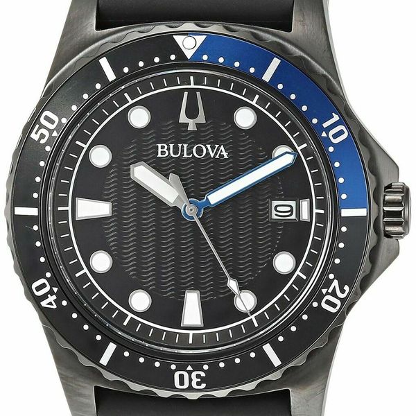 Bulova Men's 98B159 Marine Star Rubber strap Watch | WatchCharts