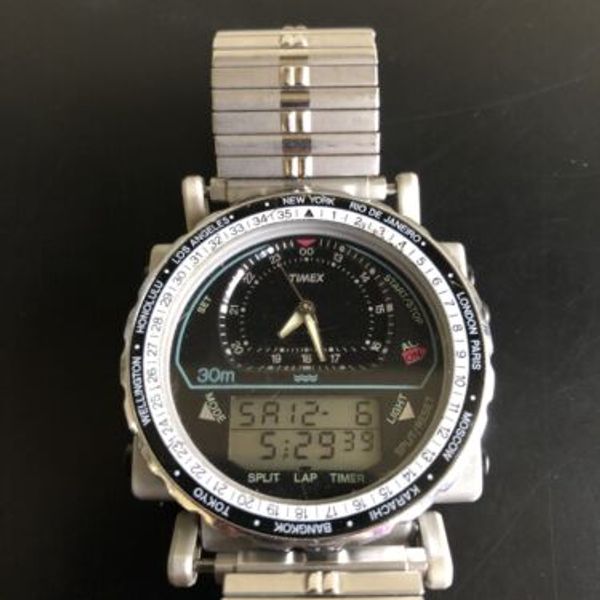 Vintage Timex Zulu Quartz Watch | WatchCharts Marketplace
