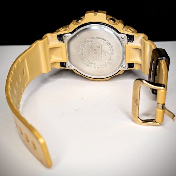 New Casio G-Shock Dw-6900Gd Gold watch dw-6900 limited edition unisex ...