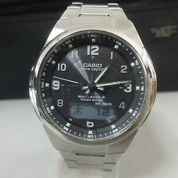 Japan 2011 CASIO Solar Quartz watch [Wave Ceptor Multiband 6] WVA-M600 ...