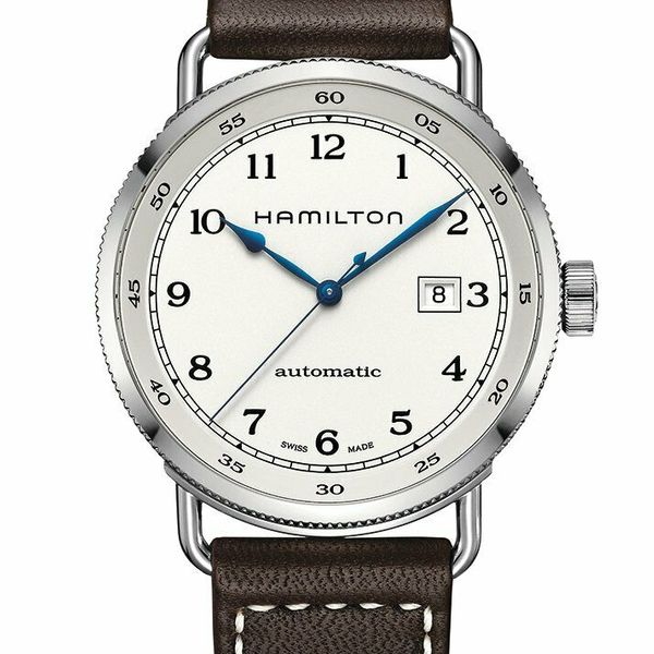 Hamilton KHAKI NAVY PIONEER AUTOMATIC SILVER DIAL H77715553 100% ...