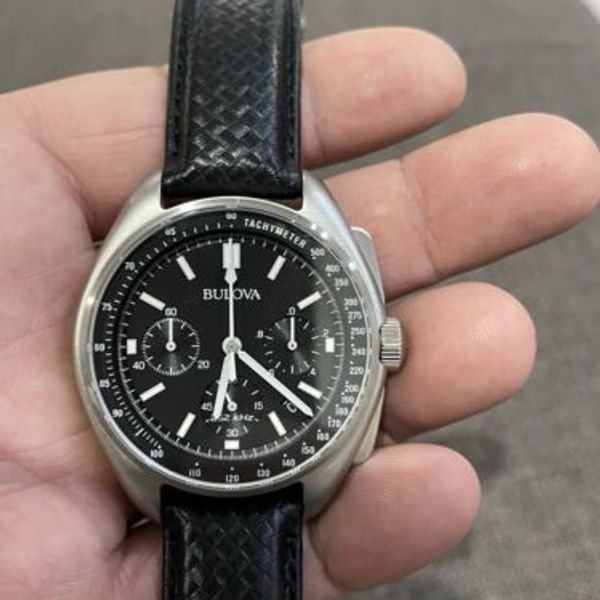 Bulova 96B251 Moon Watch Cronografo Lunar Pilot Orologio da Uomo ...