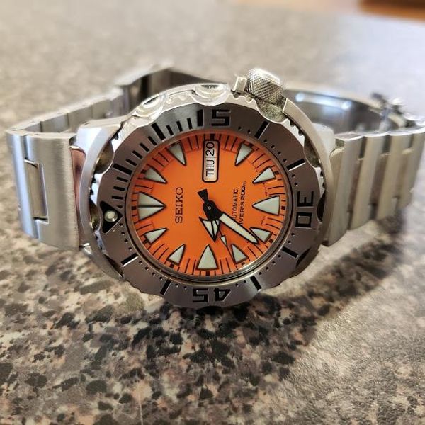 [WTS] Seiko SRP309 Orange Monster (2nd Gen.) | WatchCharts Marketplace
