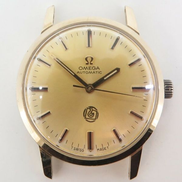 Vintage 1969 Omega Seamaster 9K Gold Automatic 552 Mens Watch BHP ...
