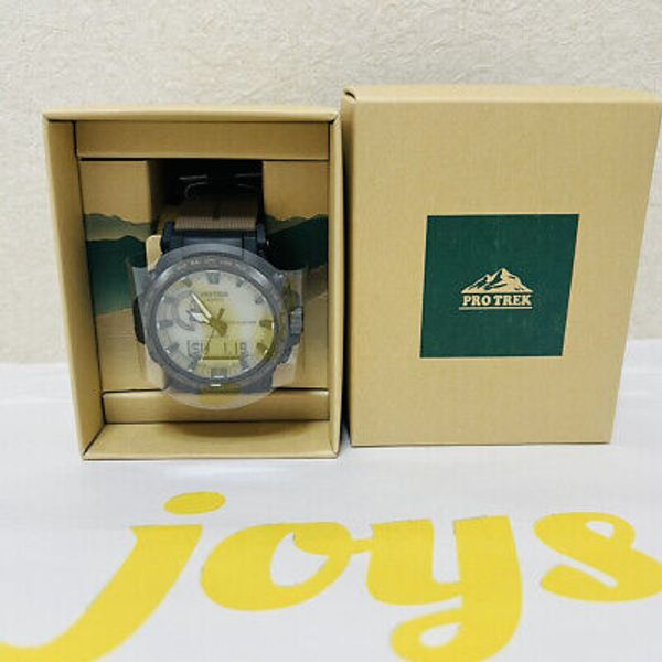 Casio PRO TREK PRW-61LD-5JF Solar Radio Watch Climber Line Dark Coyote | WatchCharts Marketplace