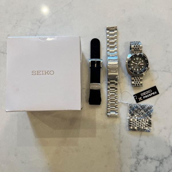 FS: Seiko Prospex SRPC23 Gray Sunburst Dial Turtle | WatchCharts