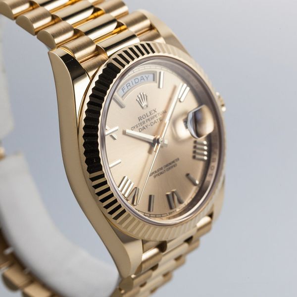 FS: 1995 Rolex Day-Date 18238 with Diamond String and Ruby Dial ...