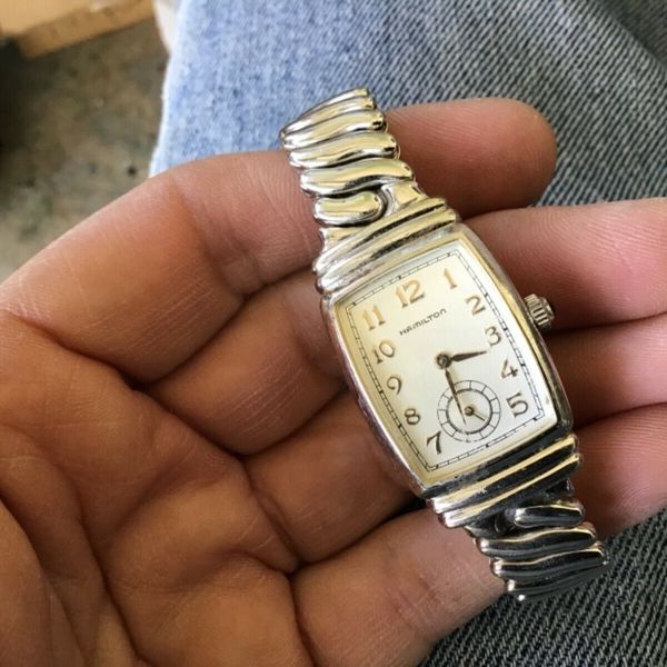 Hamilton Men’s Old Style Registered Edition Tonneau Shaped Watch 6249 ...