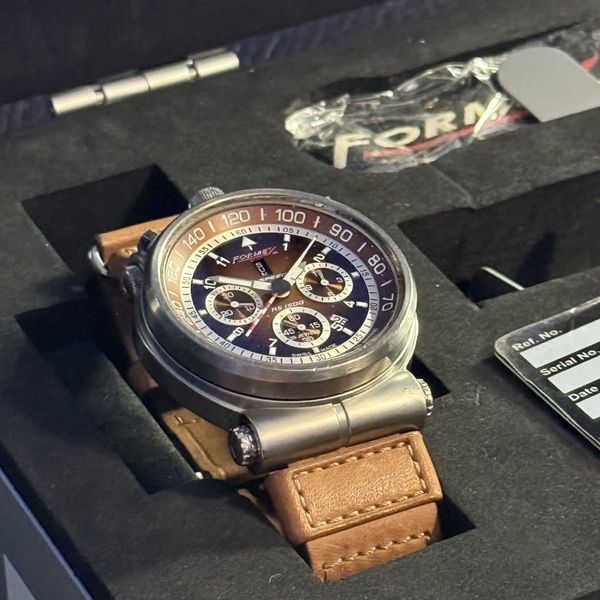 Formex 4 Speed RS1500 RARE Bullhead Swiss Valjoux 7750 Ltd.Ed. Complete ...