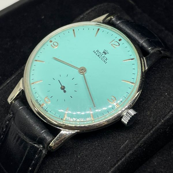 Antique Vintage Rolex Marconi Dial restored | WatchCharts Marketplace