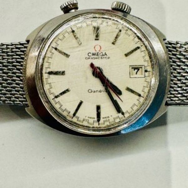 OMEGA Geneve Chronostop 145.010 Cal.920 Men's Manual Winding Watch ...