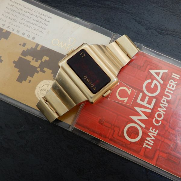 OMEGA Constellation 196.0039 1975 Time Computer 2 Cal 1600 LED Digital ...