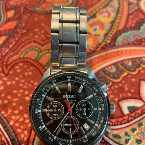 Seiko 6T63-0080 MecaQuartz Chronograph 100m Wrist Watch | WatchCharts