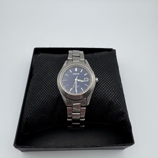 Seiko Titanium 5 BAR Quartz Watch â Japan Movement â Lightweight ...