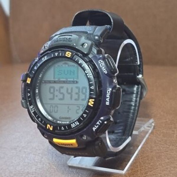 CASIO PRO TREK PRG-40 TRIPLE SENSOR 2271 Excellent Condition ...