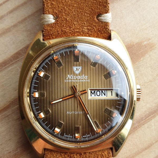 [WTS] (Nivada) (Compensamatic) 1970's Automatic Swiss Watch ...