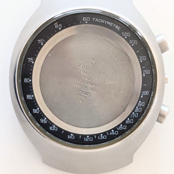 Omega Mark III Speedmaster chronograph steel case glass pushers x2 back ...