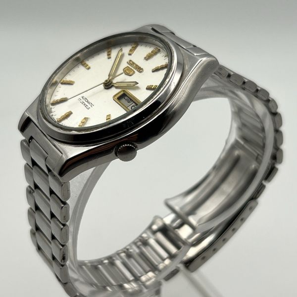 Seiko 5 Japan 7009 Automatic Movement Men's Wristwatch - Working/Needs ...
