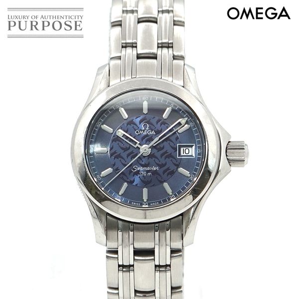 [Battery replaced] Omega OMEGA Seamaster Jacques Mayol 2586 80 Limited ...