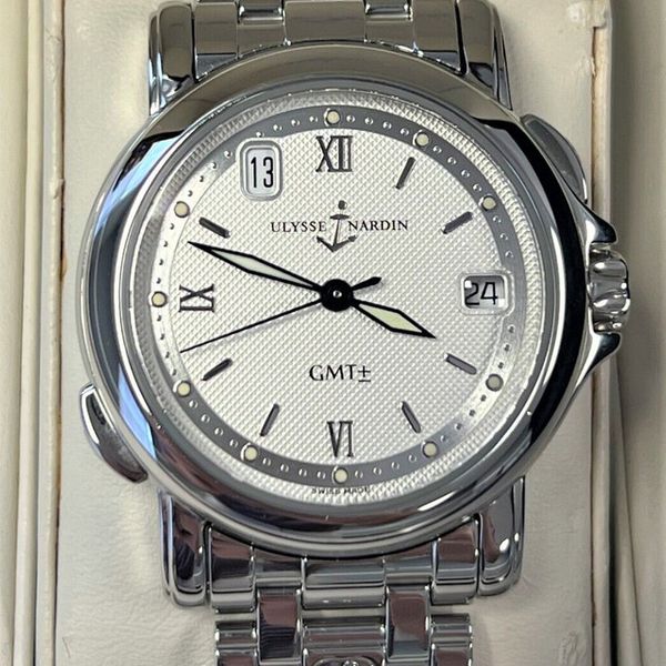 FS: Ulysse Nardin San Marco GMT Date 203-22 Stainless Steel Boxes/Papers! | WatchCharts
