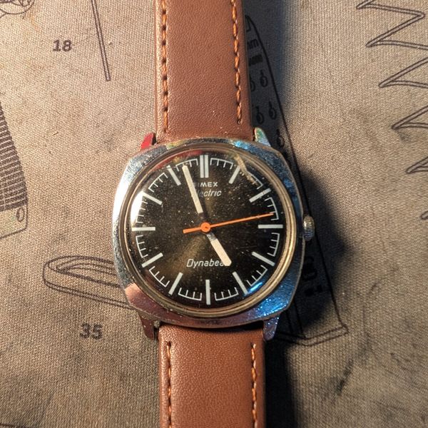 Timex Dynabeat Electric Watch Vintage Men's Watch Running | WatchCharts ...
